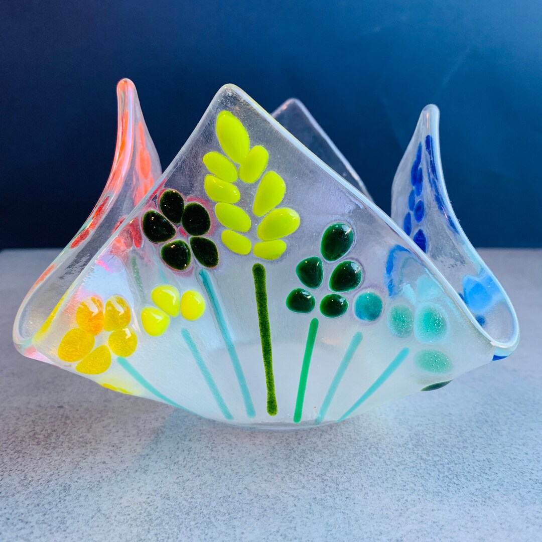 Fused Glass Kit, Craft Kit. Make at Home Fused Glass Craft Kit by Twice ...