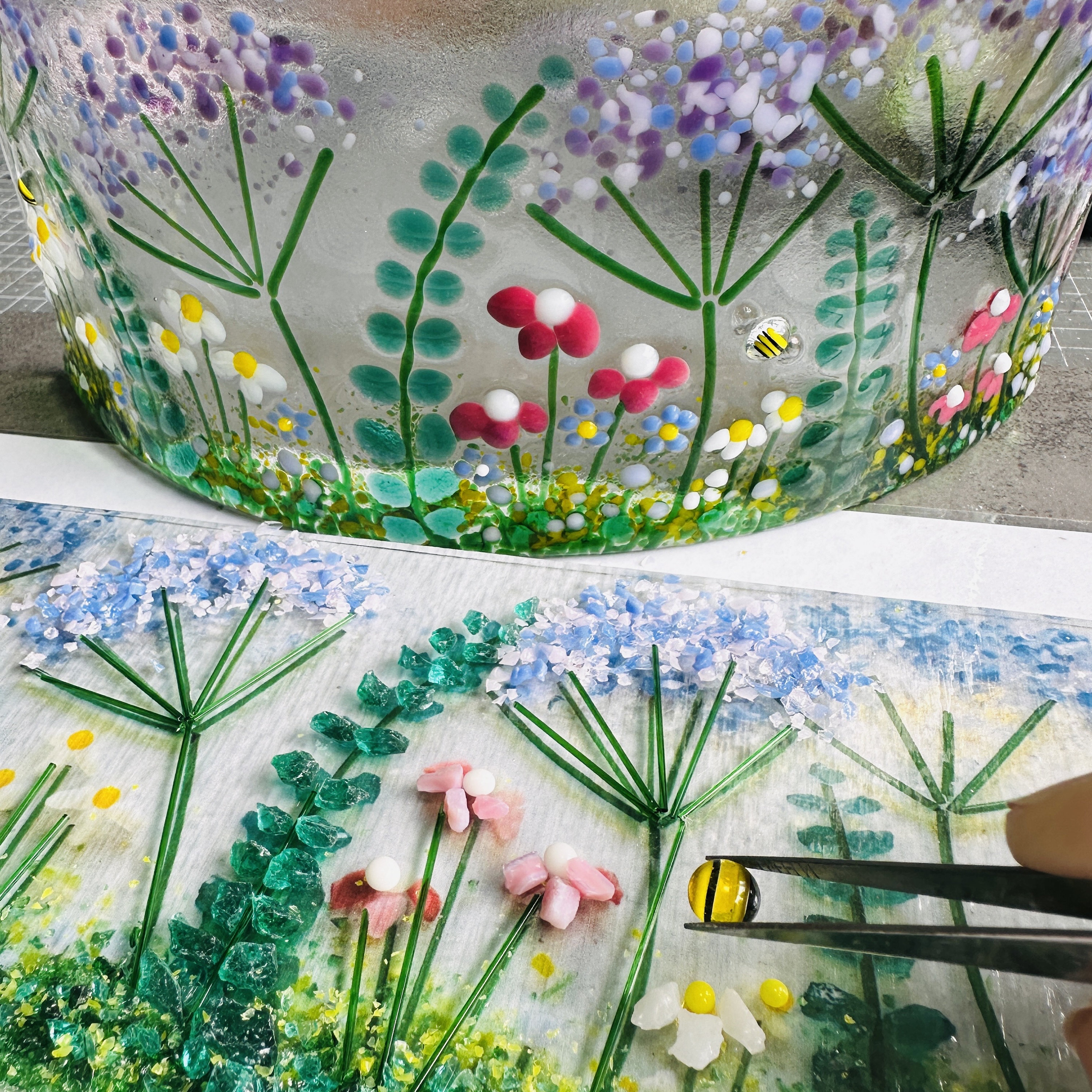 Glass flowers store