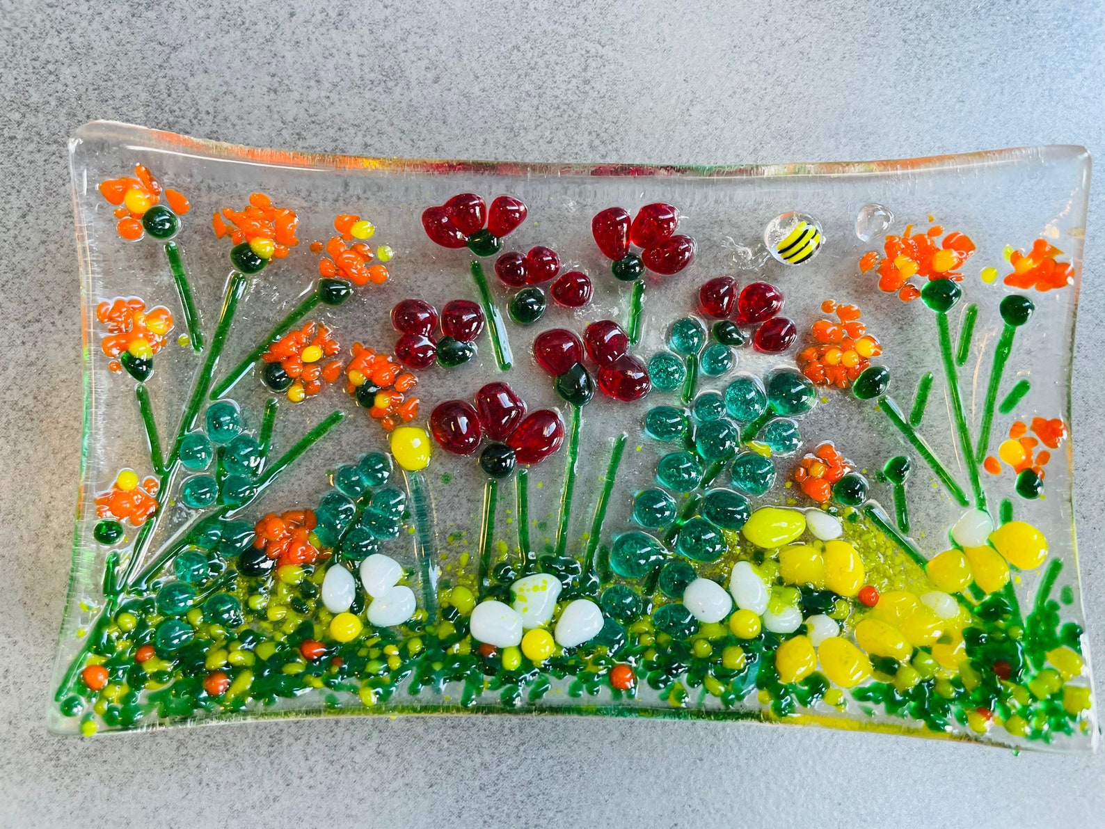 Fused Glass Kit Craft Kit Make Your Own Glass Soap Dish. - Etsy