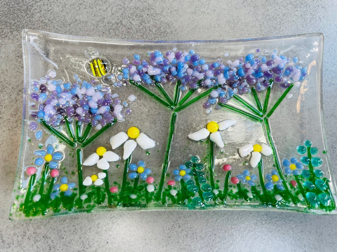 Craft Kit , Fused Glass Kit Make Your Own Glass Trinket, Jewellery ...