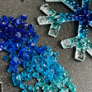 Fused Glass Snowflake Craft Kit: Make at Home - Etsy