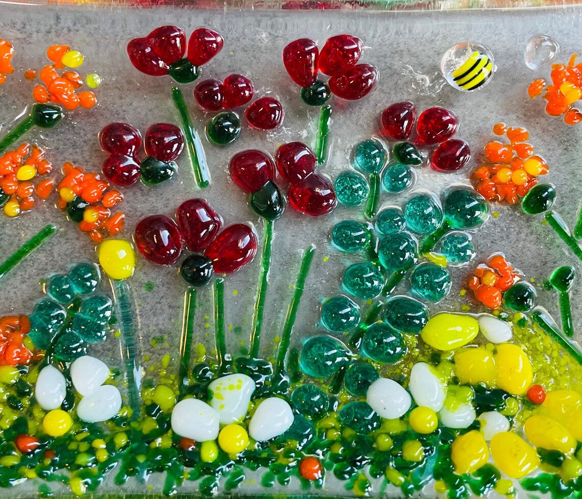 Fused Glass Kit Craft Kit Make Your Own Glass Soap Dish. - Etsy