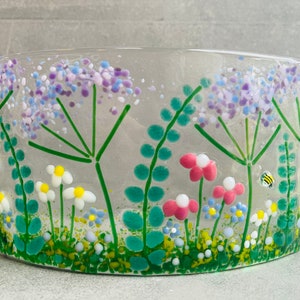 Fused Glass Floral Craft Kit, Make Your Own Glass Art, Fused Glass ...