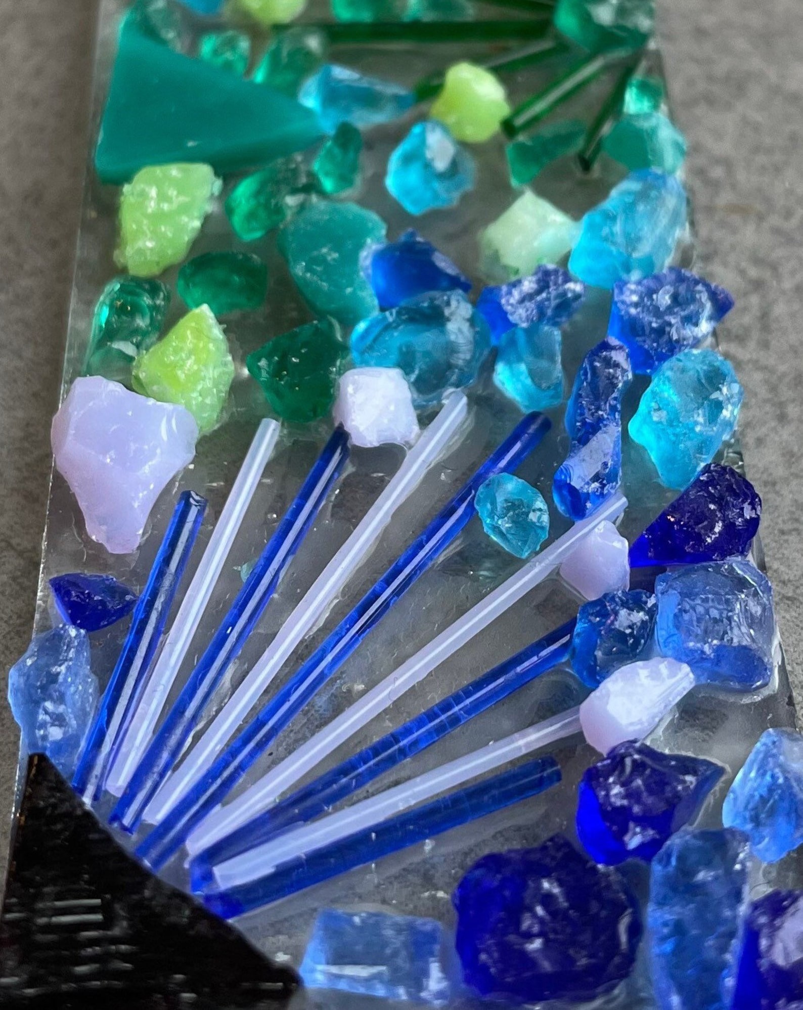 Fused Glass Kit Make Your Own Glass SEAHORSE Glass Art Kit | Etsy