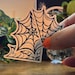 Spiders Web Sticker Set 3 Cobweb Stickers Die Cut Vinyl - Etsy