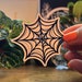 Spiders Web Sticker Set 3 Cobweb Stickers Die Cut Vinyl - Etsy
