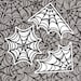 Spiders Web Sticker Set 3 Cobweb Stickers Die Cut Vinyl - Etsy