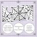 Spiders Web Sticker Set 3 Cobweb Stickers Die Cut Vinyl - Etsy