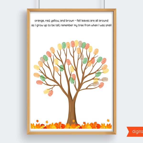 Handprint Tree - Etsy