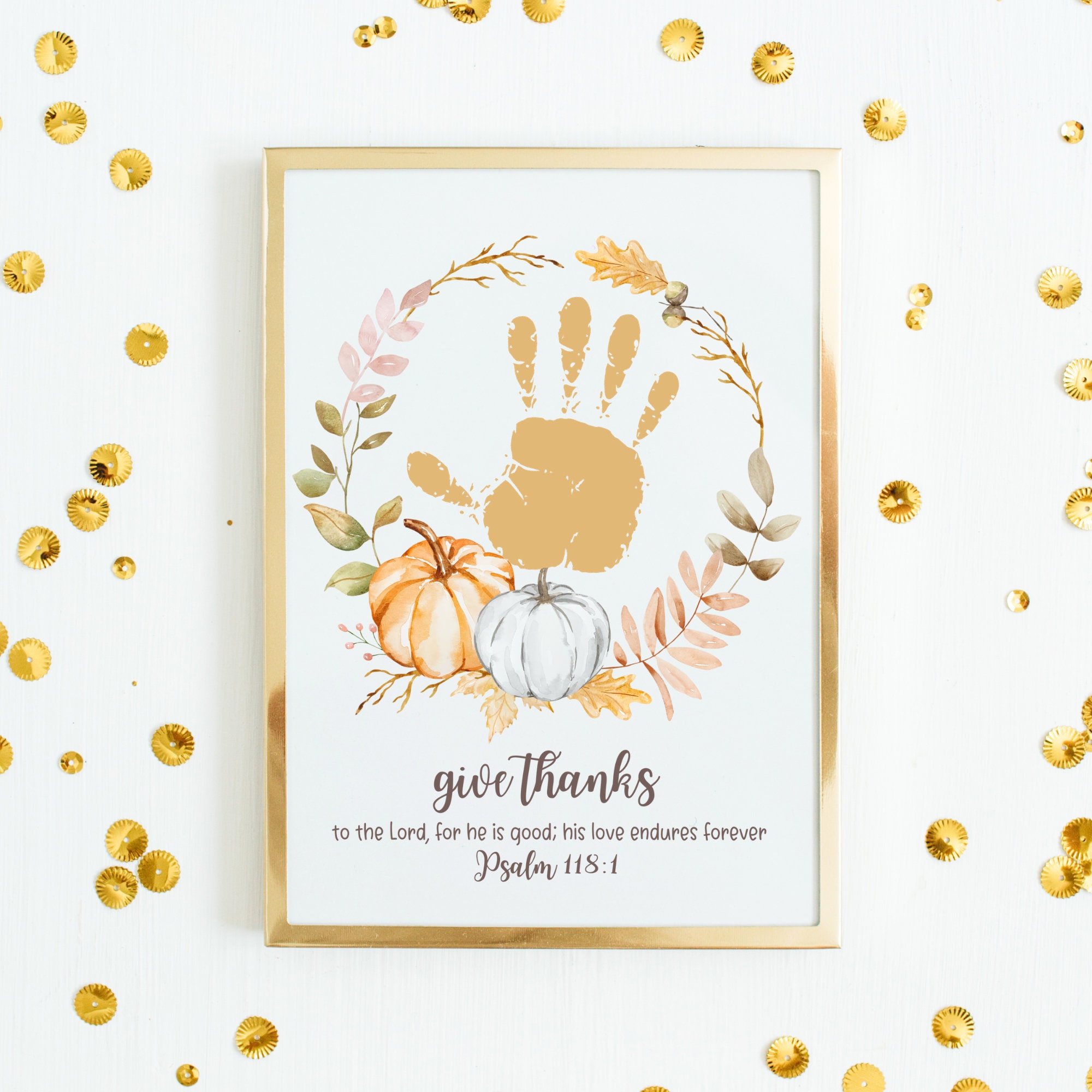 Thanksgiving Handprint Craft for Preschoolers - Printable Thanksgiving ...