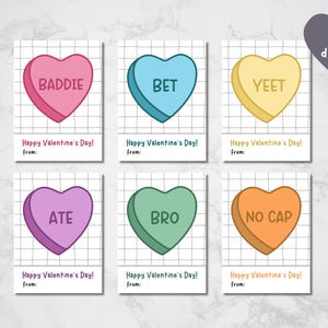 Kids Funny Valentine Card Printable - Printable Valentine's Day Card ...