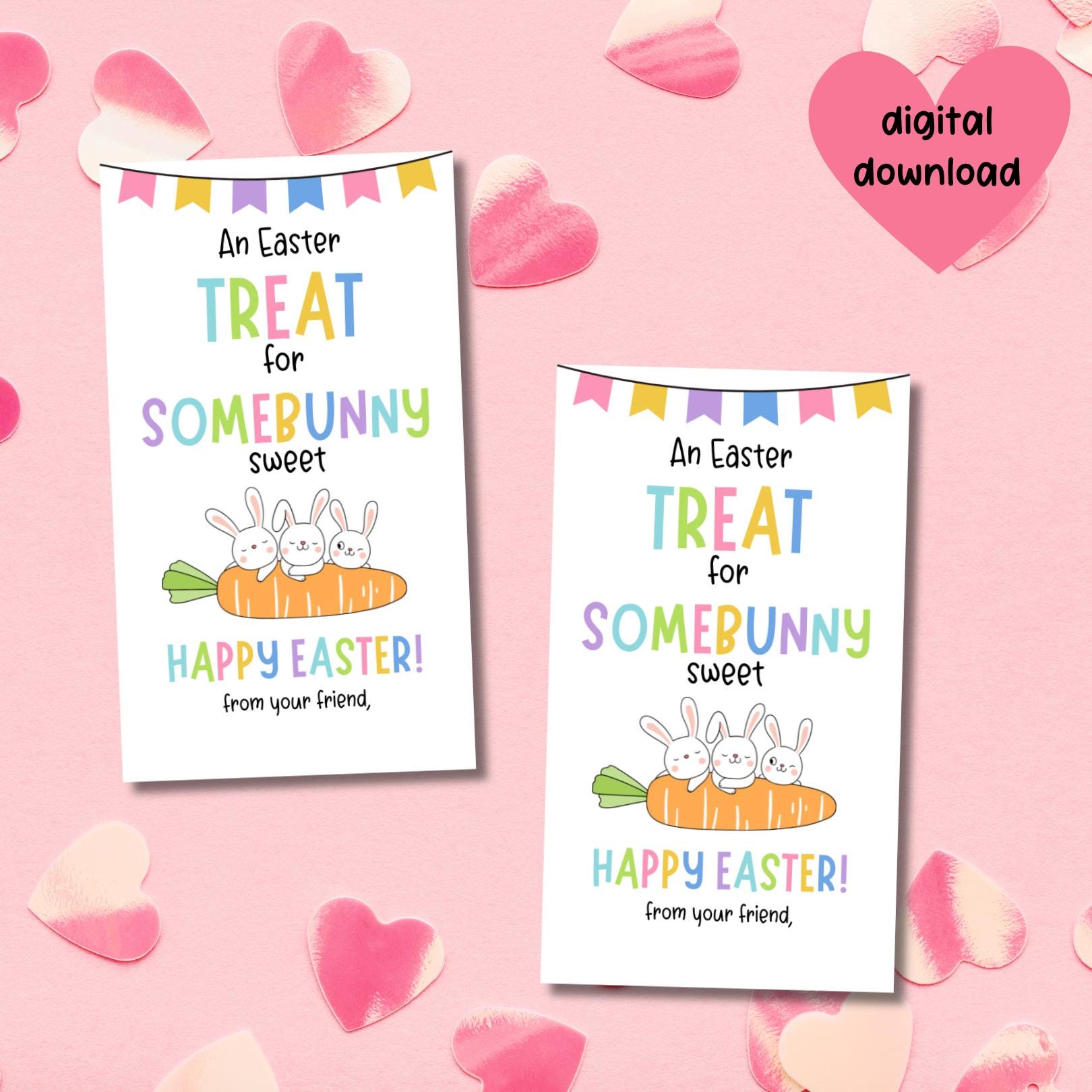 Printable Easter Somebunny Sweet Gift Tags - Easter Printable Tags ...