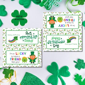 Printable St Patricks Day Treat Bag Toppers - St Patricks Day Printable ...