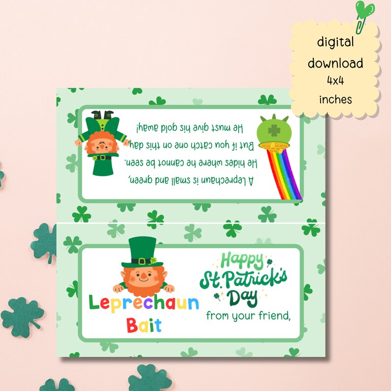 Printable St Patricks Day Treat Bag Toppers St Patricks Day Printable ...