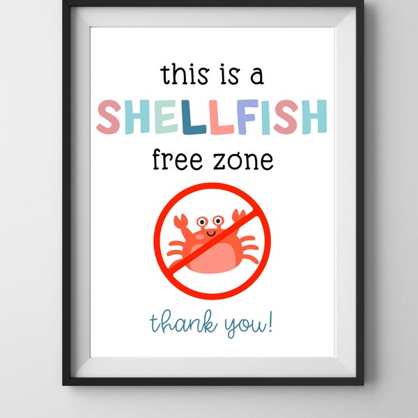 Food Free Classroom Sign - Etsy