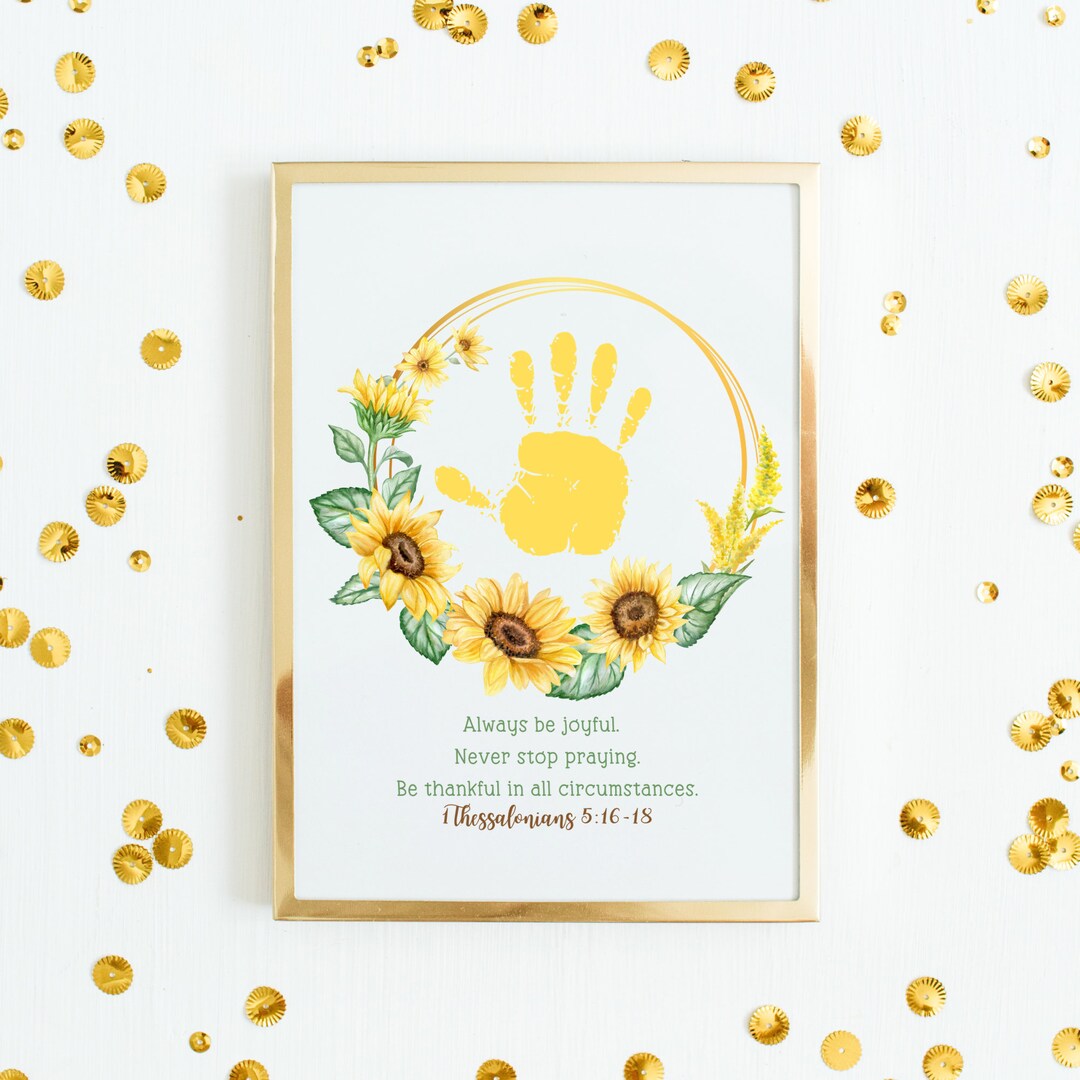 Thanksgiving Handprint Craft for Preschoolers Printable - Etsy