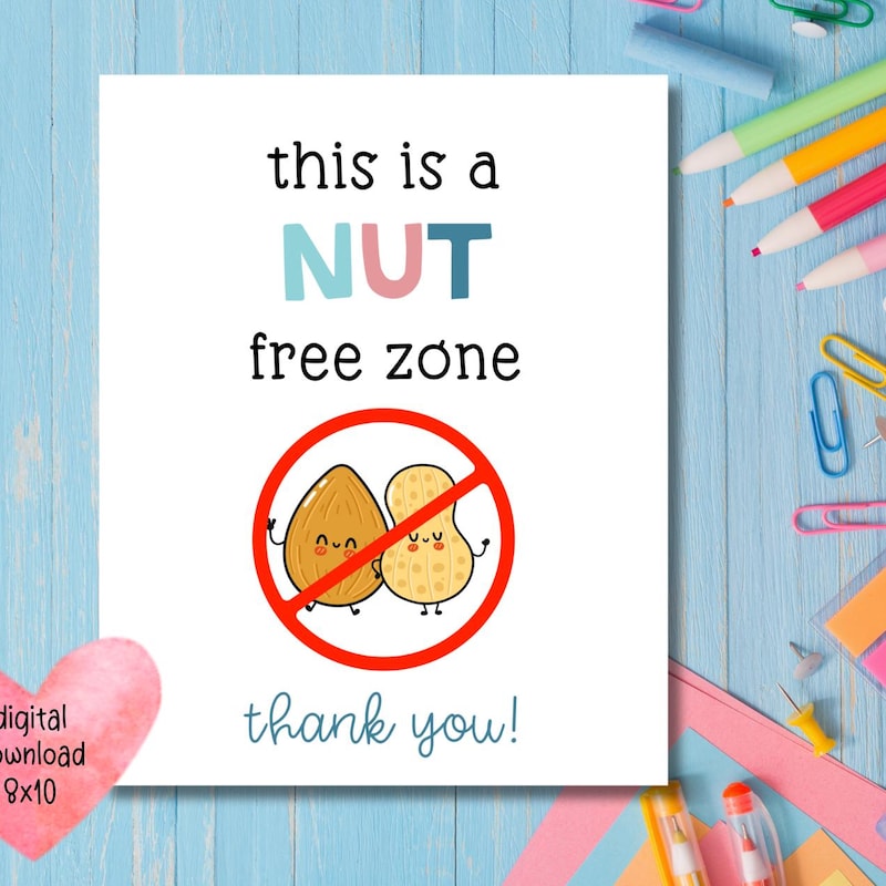 Allergy Signs - Etsy UK