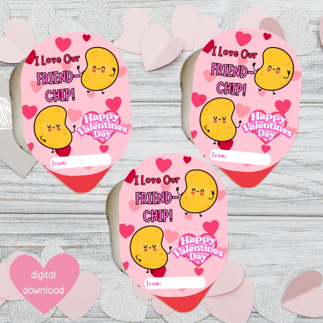 Valentine Tags for Kids - Pringles Valentine Printable Tag - Pringles ...