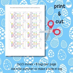 Printable Easter Somebunny Special Gift Tags - Easter Printable Tags ...