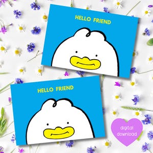 Kpop Demon Hunters Hello Friend Card - Etsy