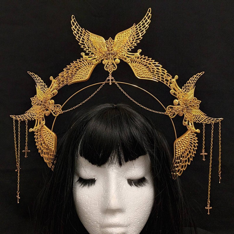 Angel Headband - Etsy