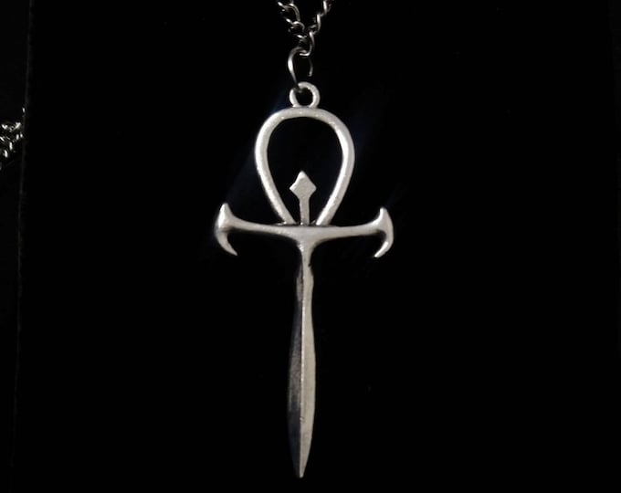 Vampyre Ankh Necklace: Goth Jewellery, Gothic Accessories, Alt ...