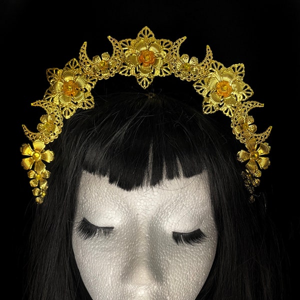 Pagan Flower Crown - Etsy