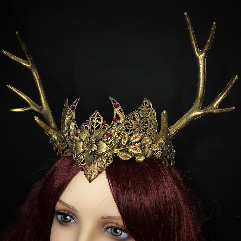Antler Crown - Etsy