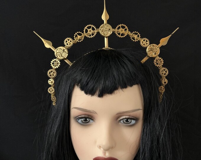 Steampunk Headwear: Goth Headband, Gothic Headpiece, Alt, Victorian ...