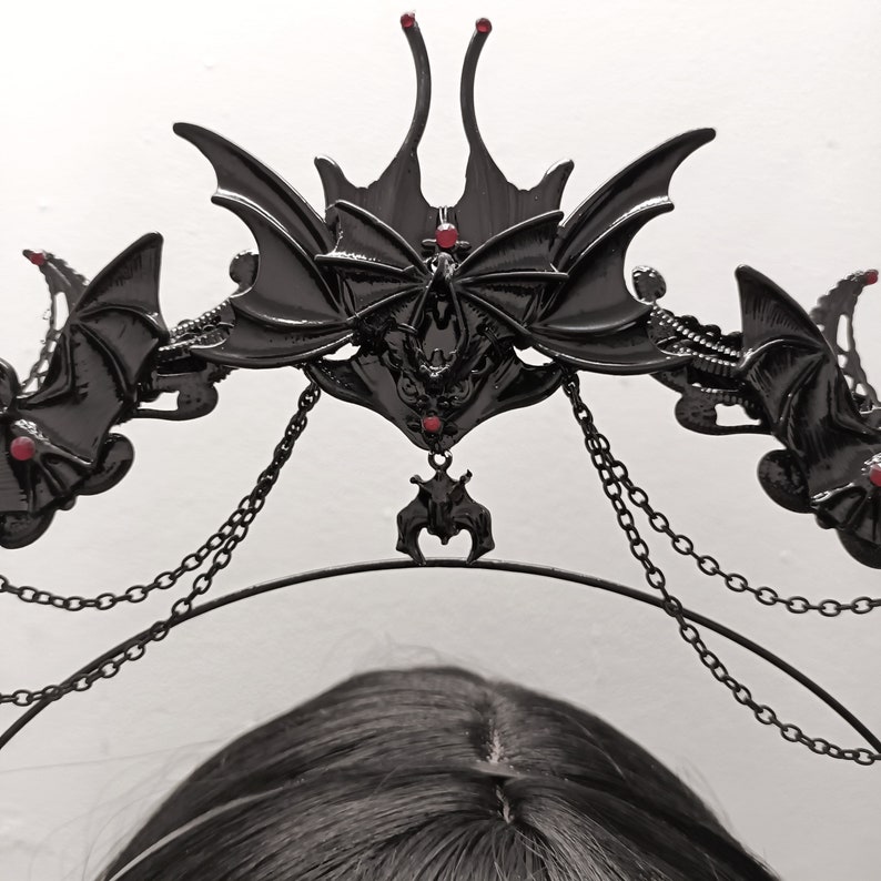 Vampiric Headwear Gothic Headpiece Vampire Halo Alternative - Etsy