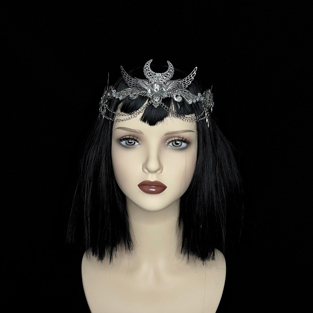 Seraph Tiara: Alternative Crown, Alt Bride, Goth Bridal, Gothic Wedding ...