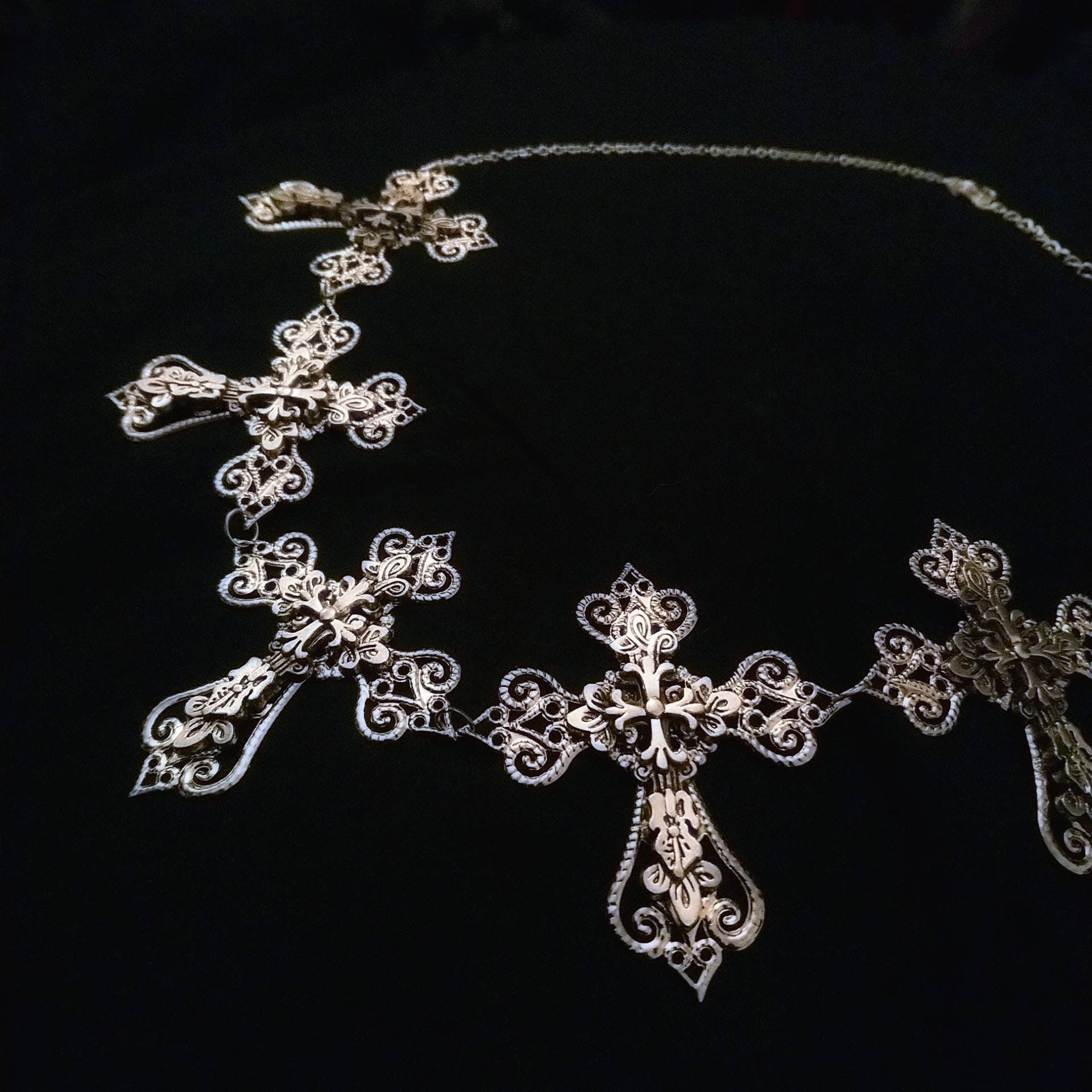 Last Rites gothic necklace goth accessories alternative | Etsy