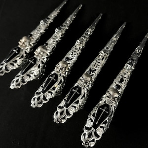 Cemetery Nails black Vampire Claws Gothic Accessories Goth - Etsy