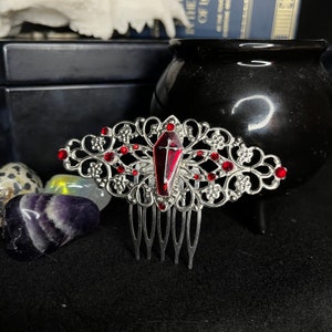 Cemetery Hairslide: Gothic Accessory, Goth Hairclip, Alt Barrette ...