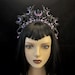 Lunara Crown- Moon Headwear, Witch Cosplay, Gothic Headdress, Celestial ...
