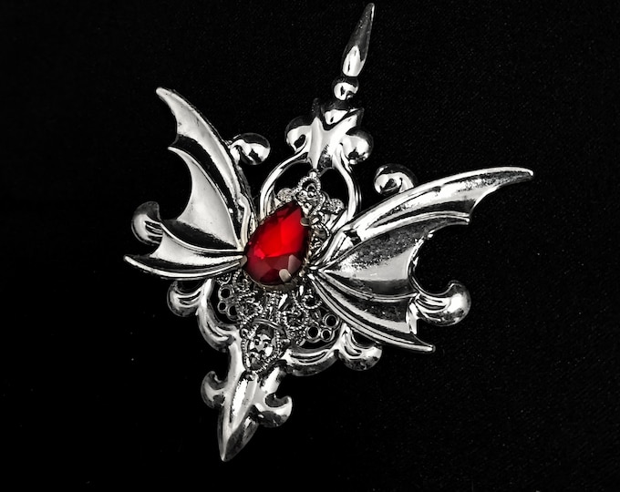 Bloodlust Clip/brooch: Vamp Headwear, Alternative Hairslide, Goth ...