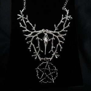 Grimoire Necklace: Witch Talisman, Witchy Pendant, Gothic Accessory ...
