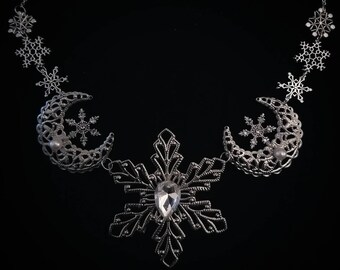 Snow Queen Necklace - Etsy