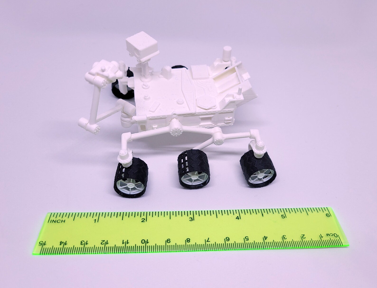 Curiosity Mars Rover 3D Printed Model | Etsy