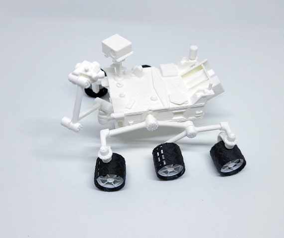 Curiosity Mars Rover 3D Printed Model | Etsy