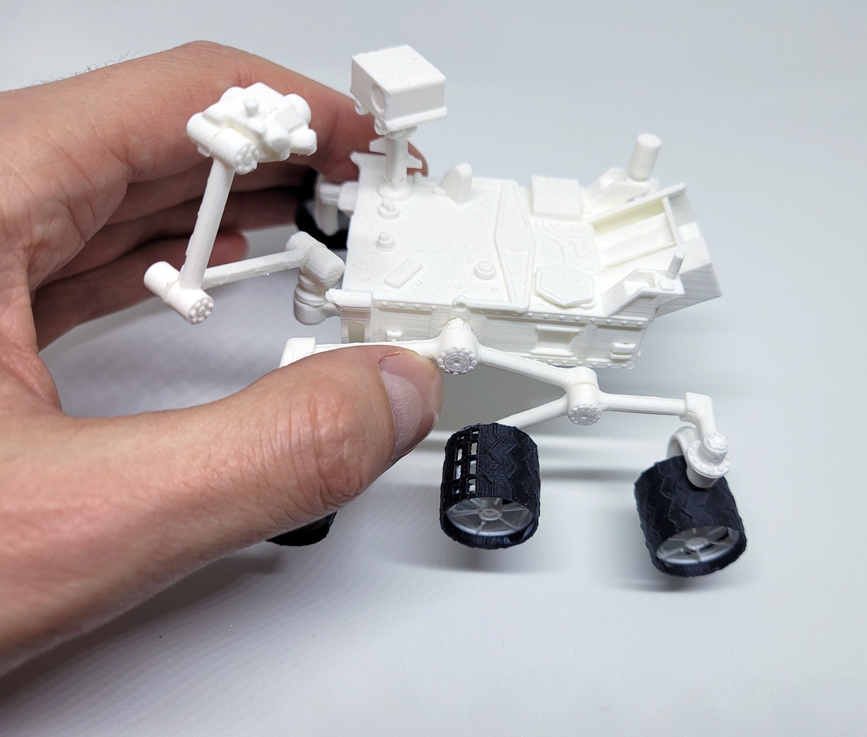 Curiosity Mars Rover 3D Printed Model - Etsy