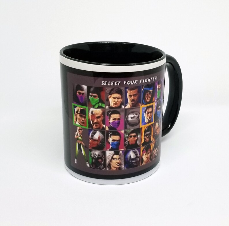 Ultimate Classic Fighting Game Retro Mug Cup Gamer Gift | Etsy