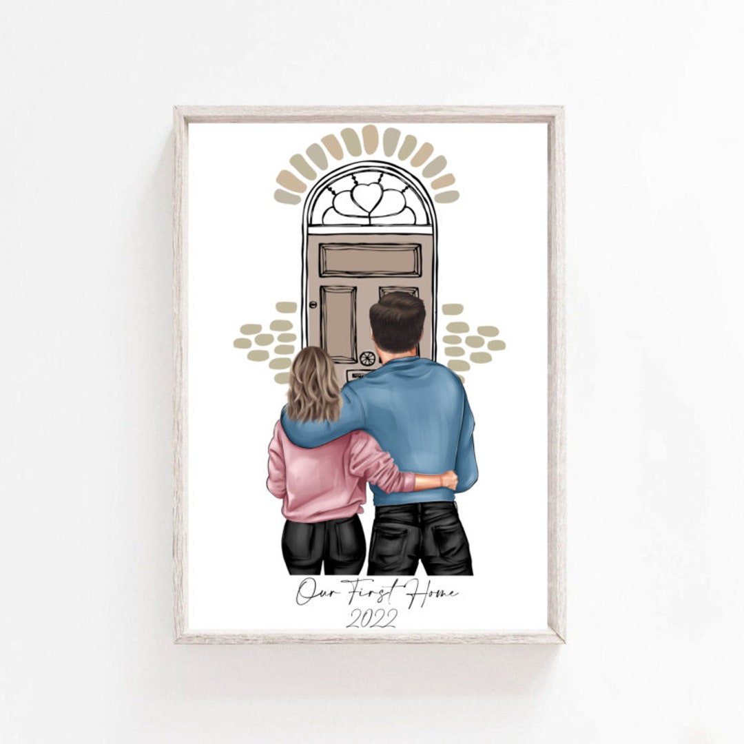 Personalised Couple Print,new Home Couple Print,new Home Print,first ...
