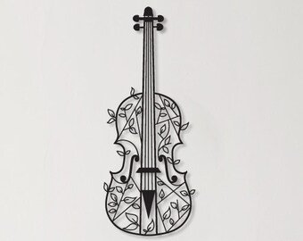 Violin Wall Art | Etsy