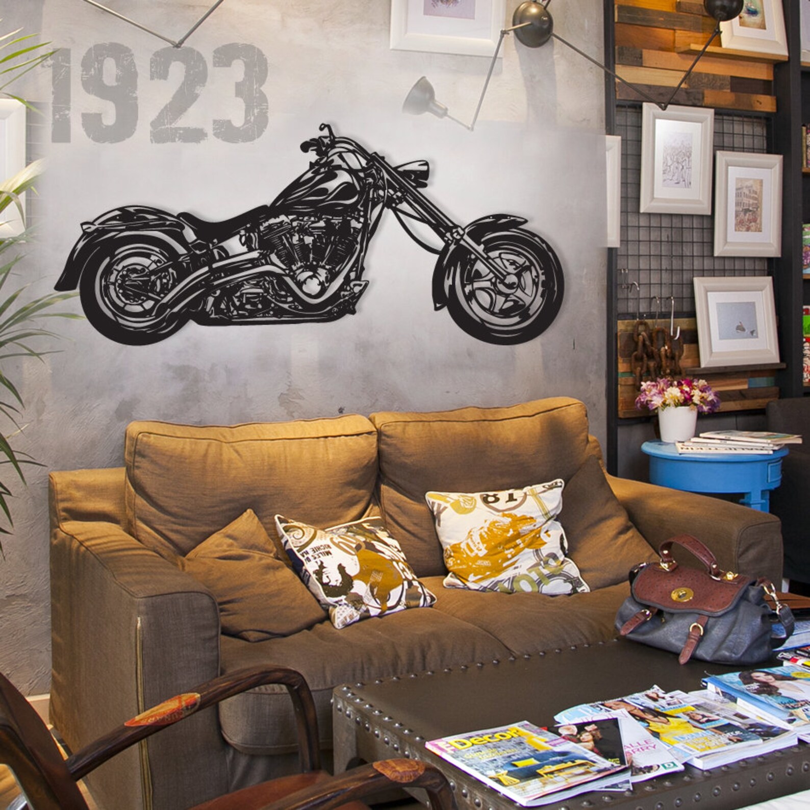 Art of Motors Metal Wall Decor Harley Davidson Sign - Etsy