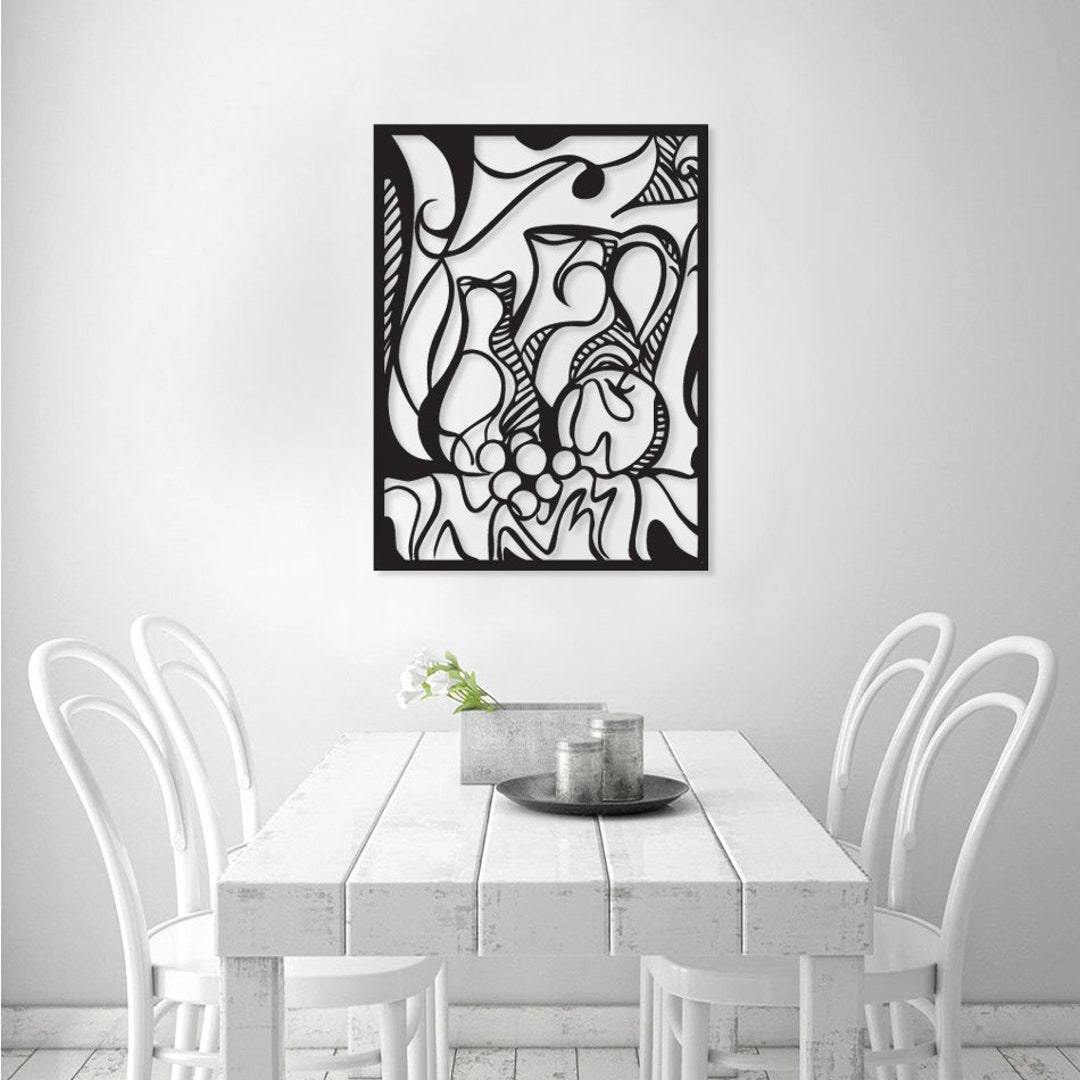 Still Life Metal Wall Sign, Metal Wall Decor, Metal Wall Art, Home ...