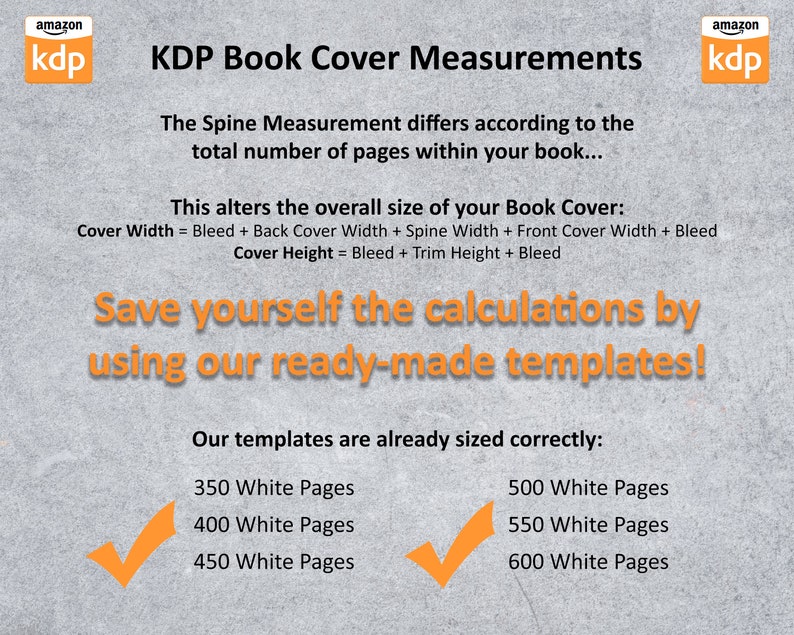 Canva 6x9" KDP PAPERBACK COVER Templates Editable Bundle Set | Sized ...