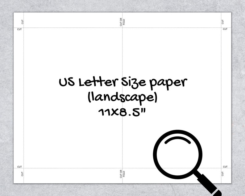 5x7" Portrait CARD Printing CANVA Template Printable | Invitation ...