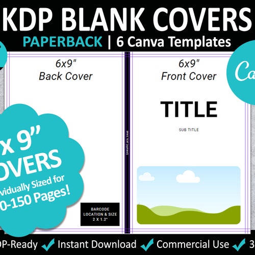 100 Editable KDP Covers Templates Journal Covers Editable - Etsy
