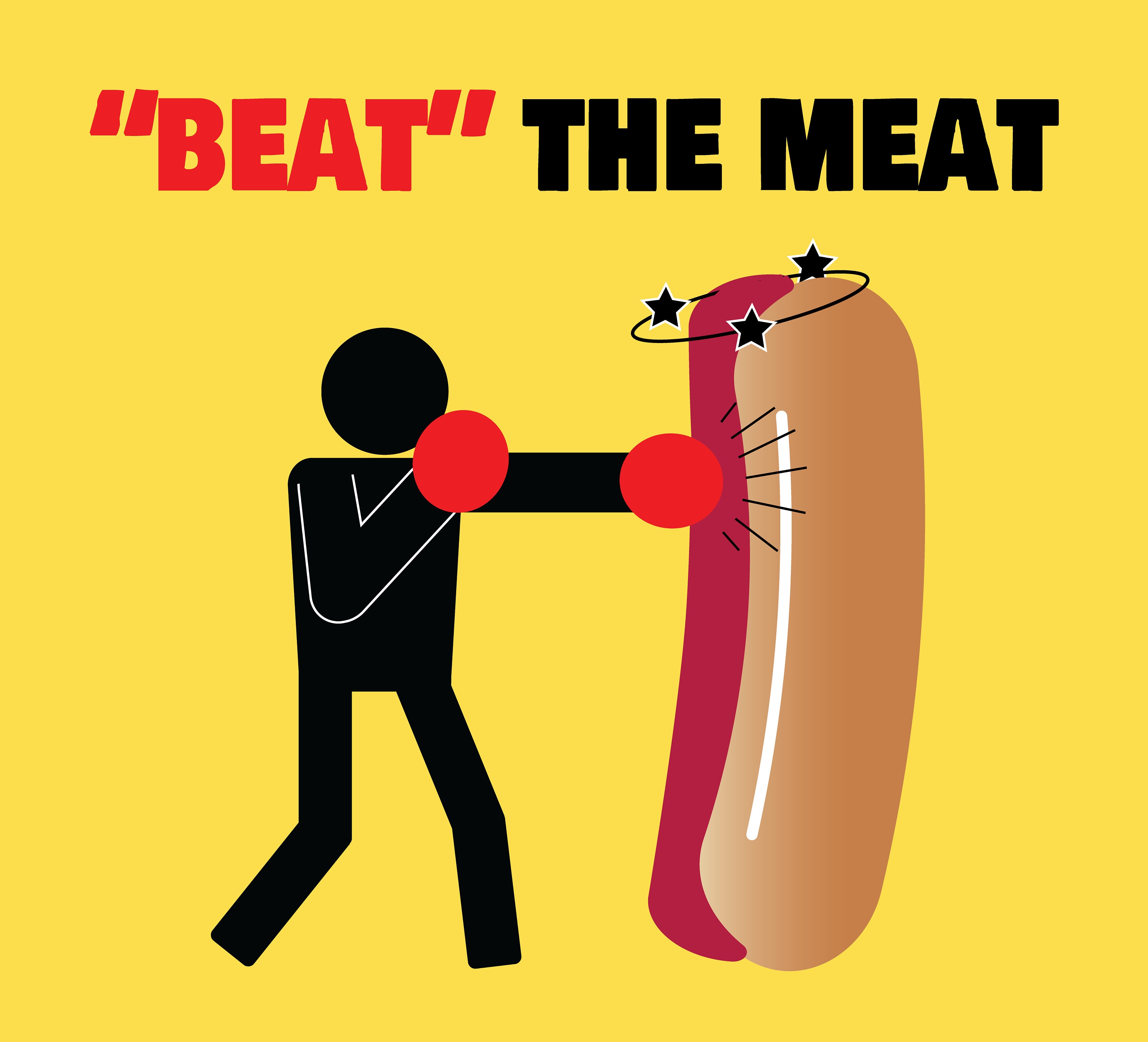 Beat The Meat T-Shirt Boxing Shirt Grilling Shirt | Etsy